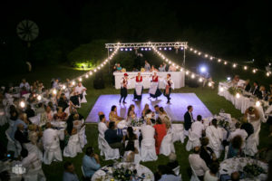 Wedding Reception Bathed in Light - Aeginaphotographer | Wedding ...